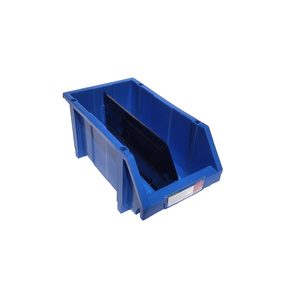 Cajas apilables con divisiones - Cajas Plásticas B&B