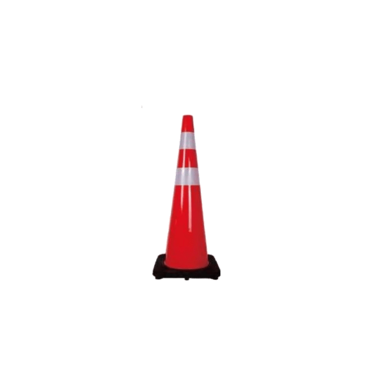 CONO DE TRANSITO Y SEGURIDAD VIAL REFLECTANTE 90 CM BB201F BASE NEGRA ...