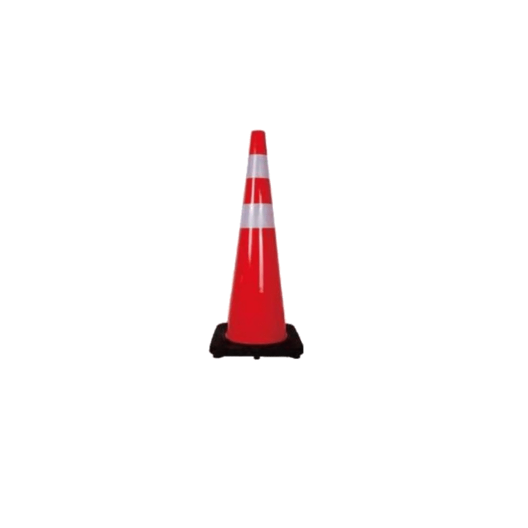 CONO DE TRANSITO Y SEGURIDAD VIAL REFLECTANTE 70 CM BB204B BASE NEGRA ...